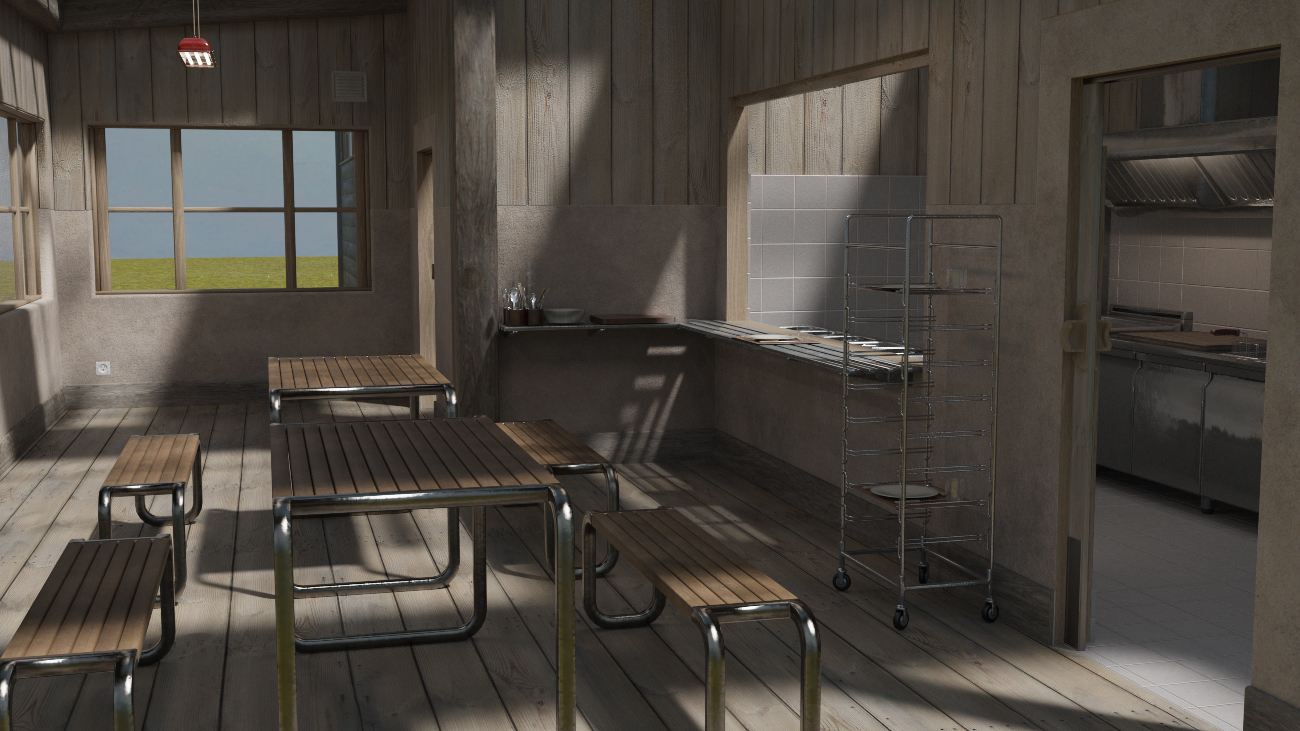 Summer Vintage School Camp | Daz 3D
