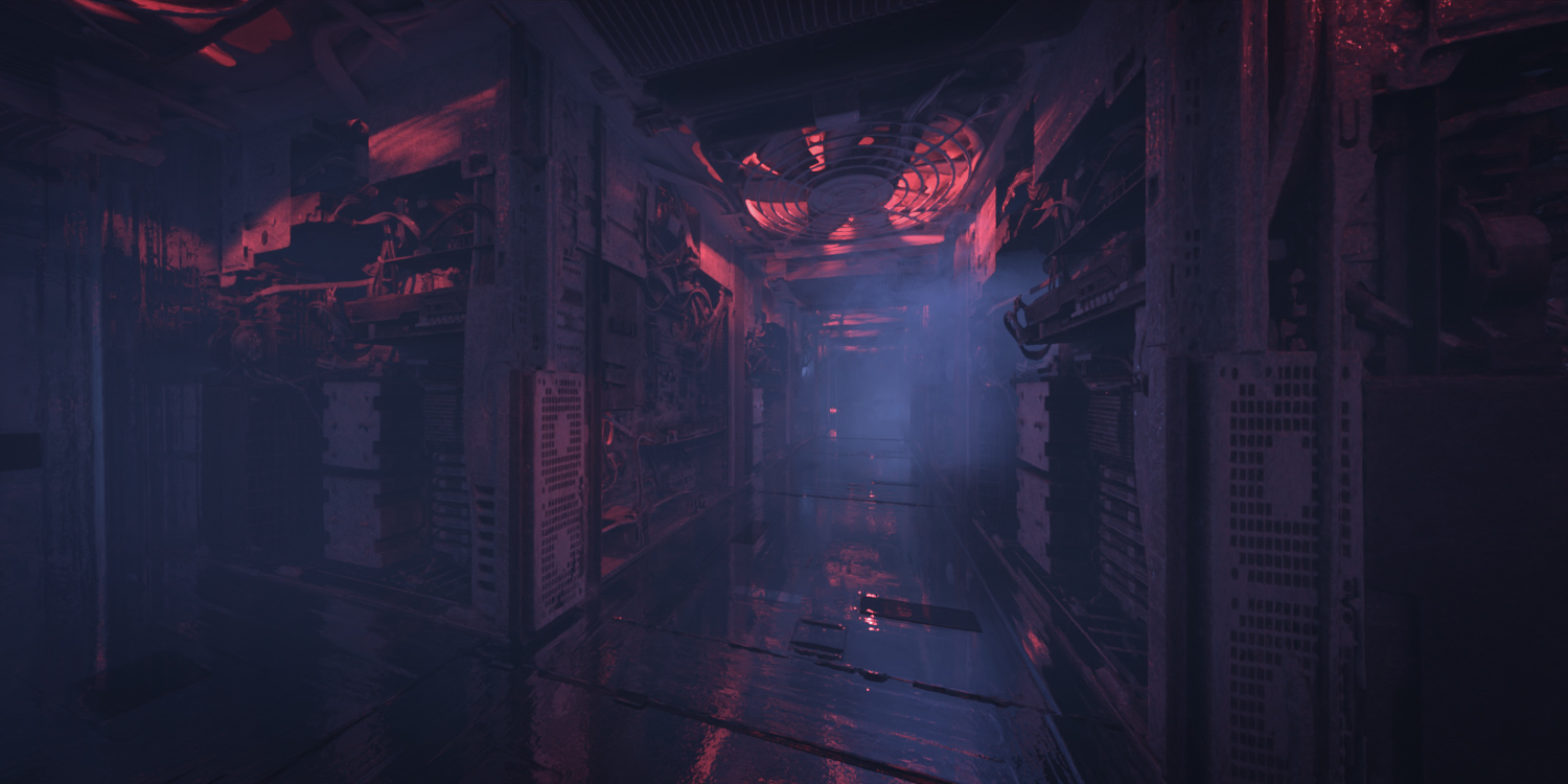 Cyberpunk Corridor | Daz 3D