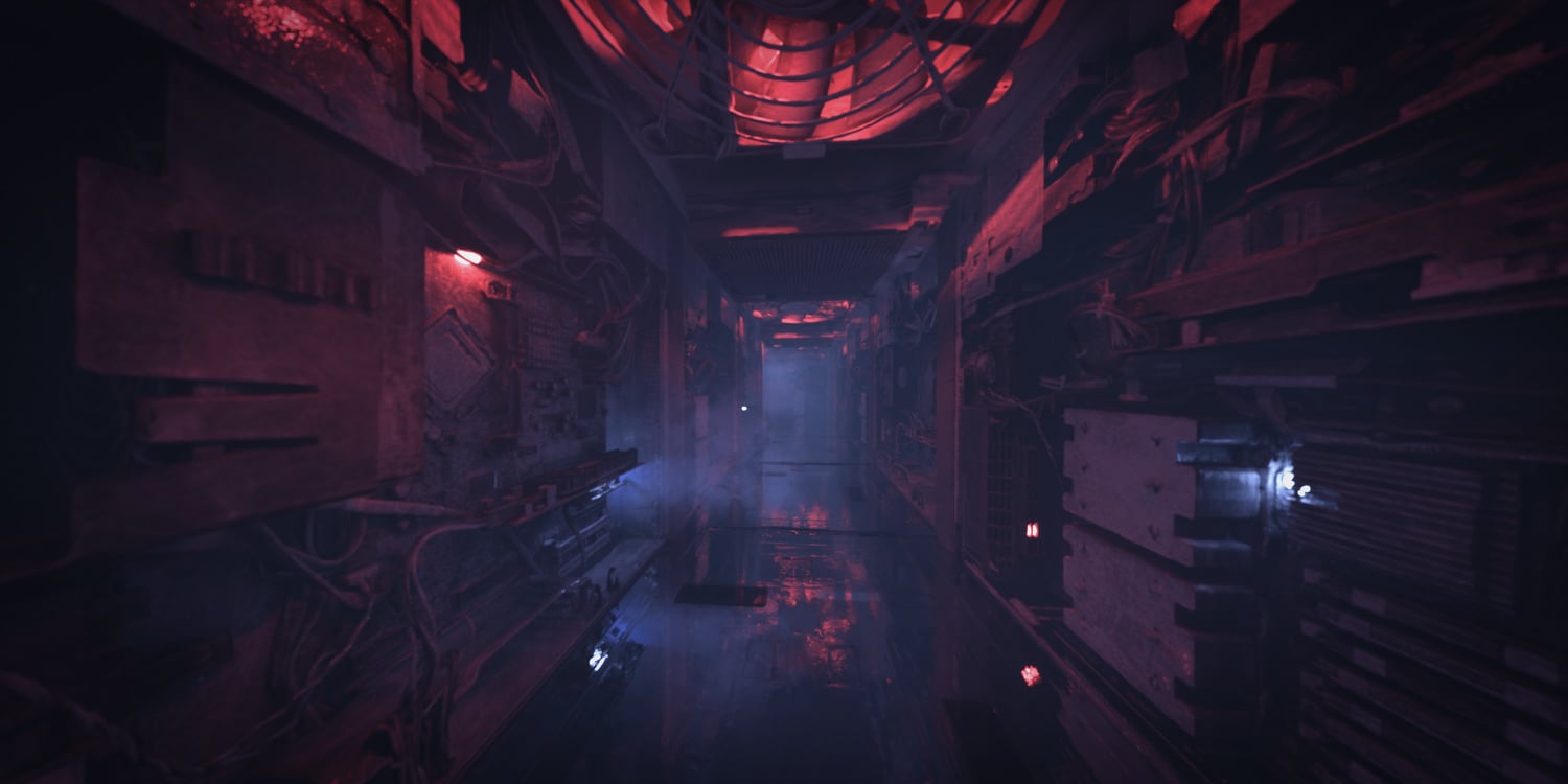 Cyberpunk Corridor | Daz 3D