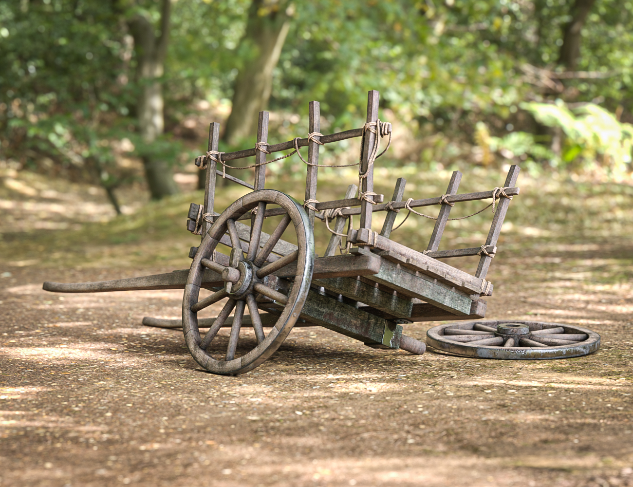 OR3D Medieval Cart 01 | Daz 3D