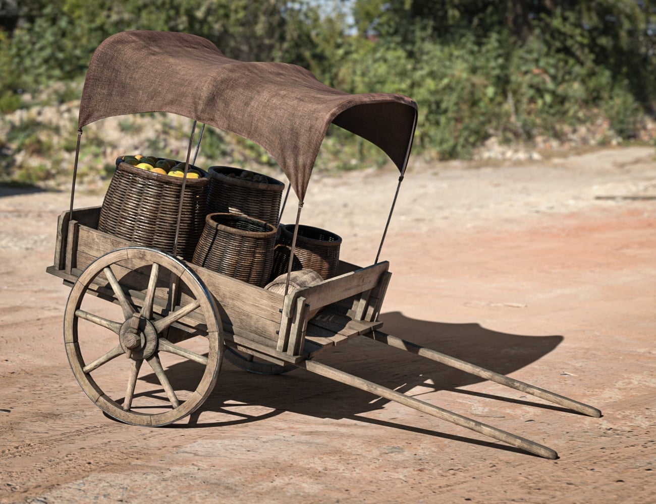 OR3D Medieval Cart 02 | Daz 3D