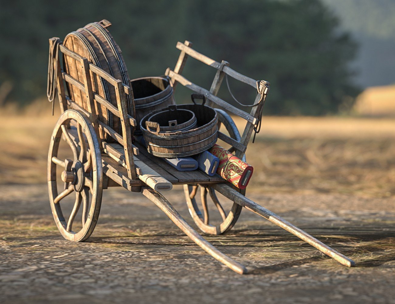 OR3D Medieval Carts Bundle | Daz 3D