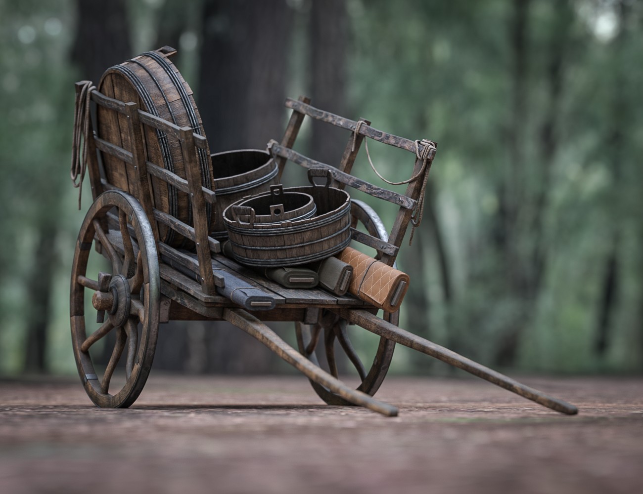 OR3D Medieval Carts Bundle | Daz 3D