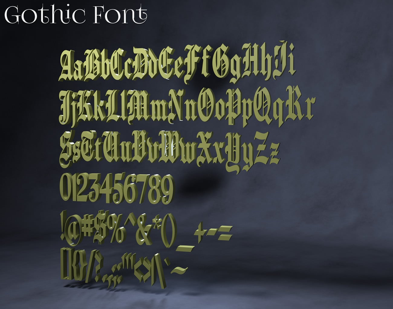 3D Letters Wizard | Daz 3D
