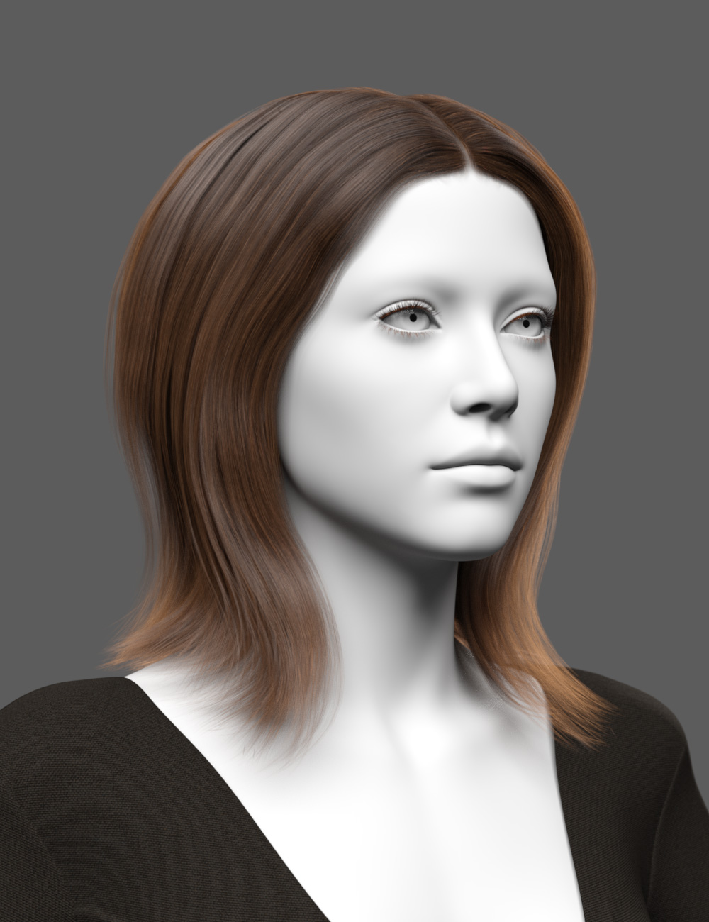 PS Amber Hair for Genesis 9 | Daz 3D