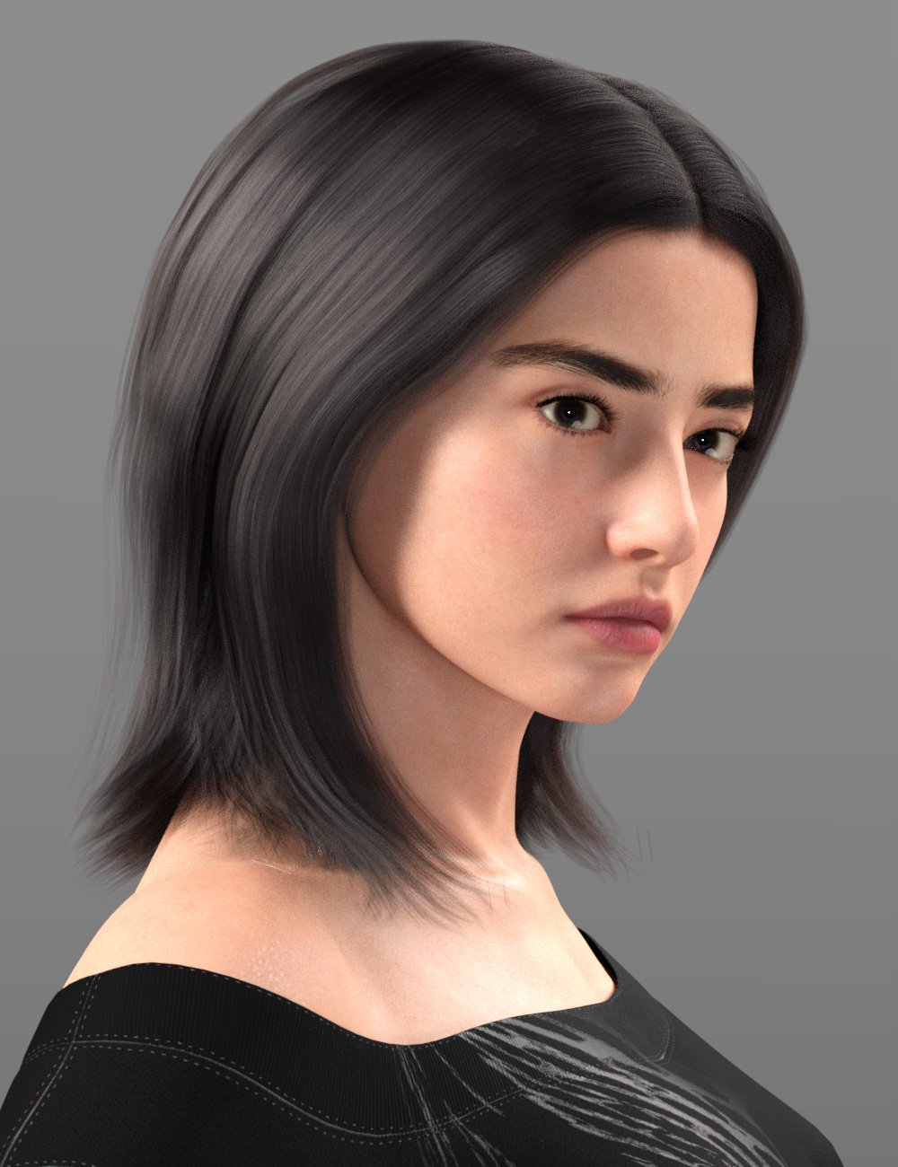 Ps Amber Hair For Genesis 9 Daz 3d