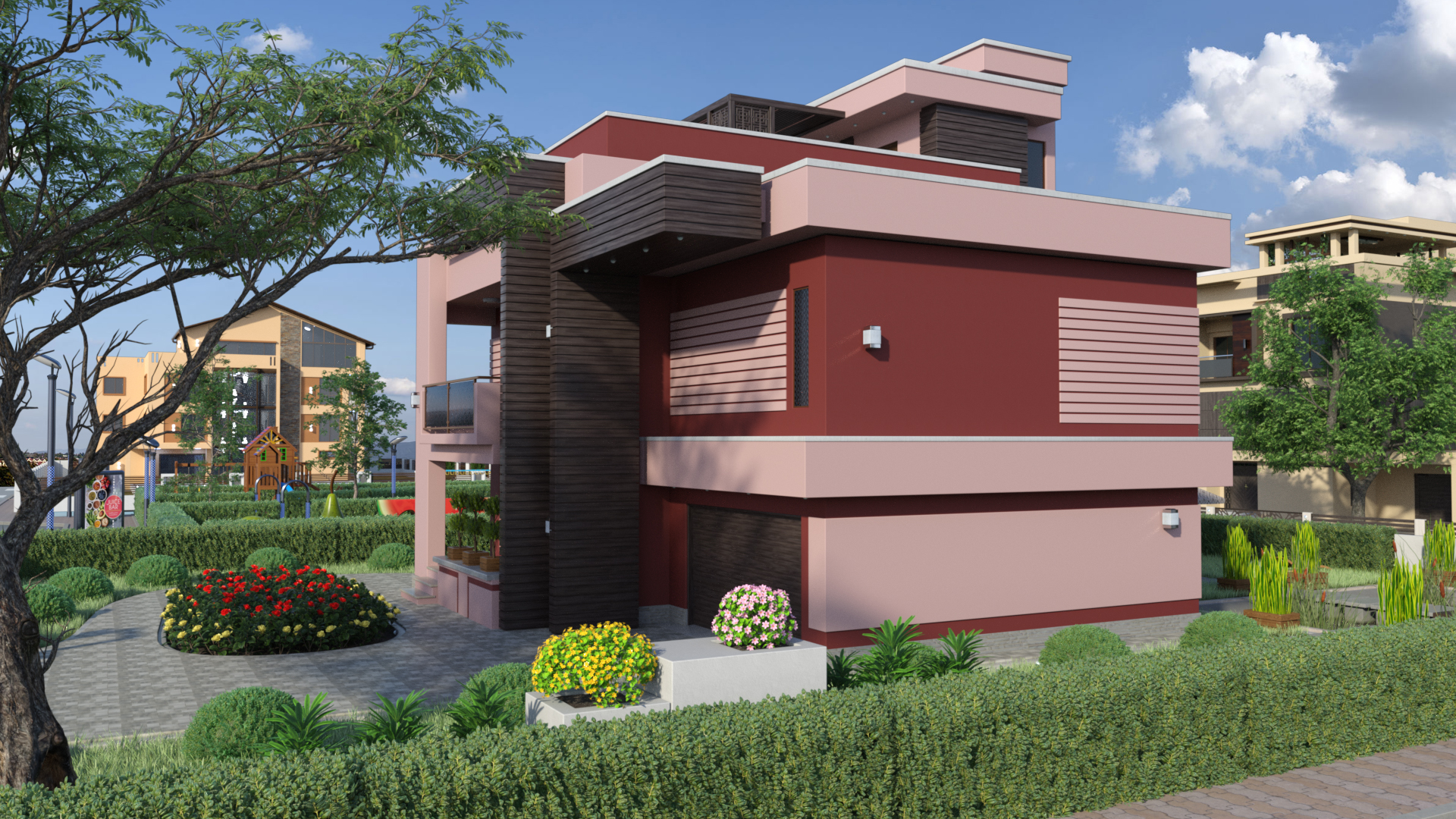Modern House 4 | Daz 3D