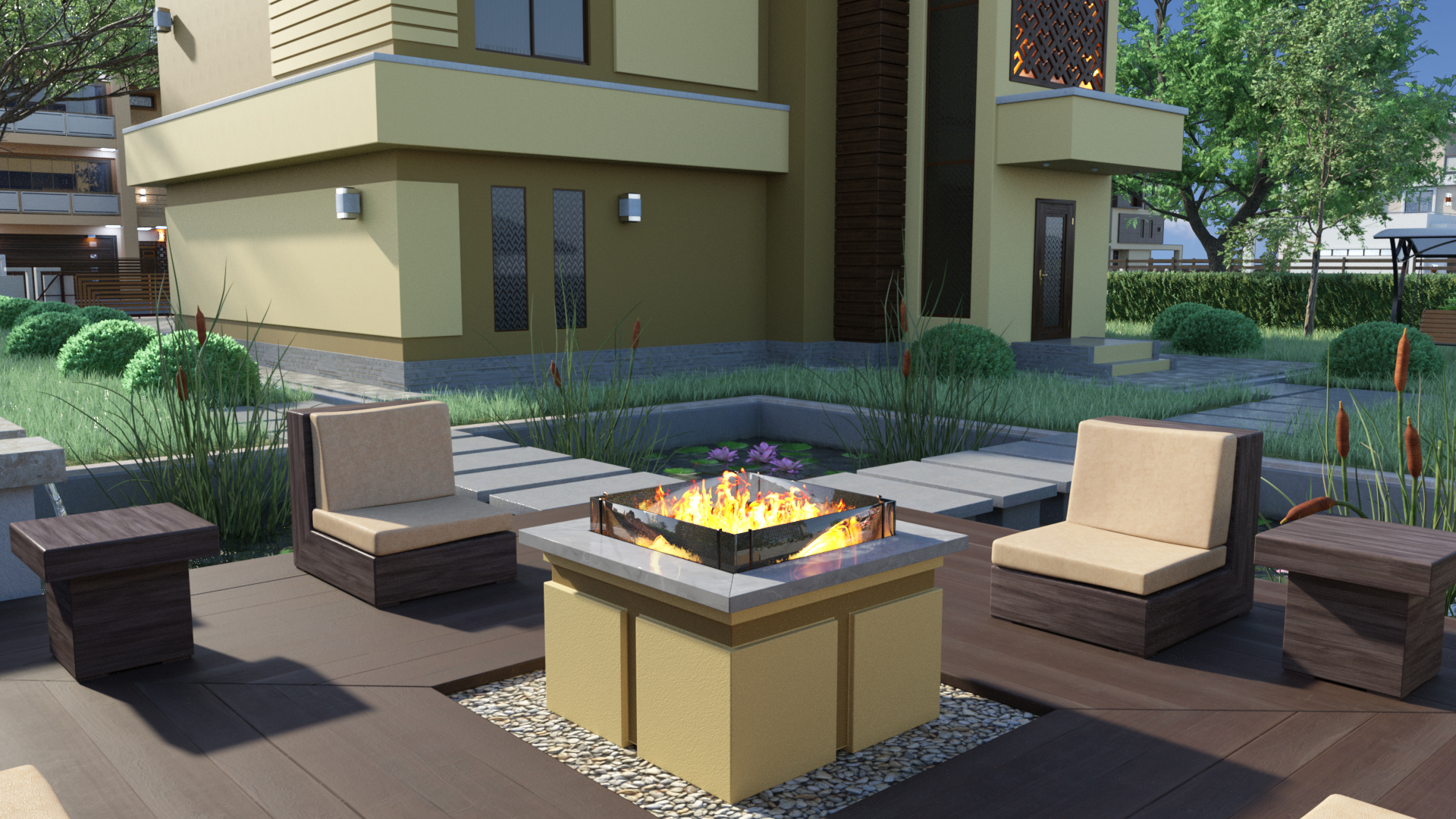 Modern House 4 | Daz 3D