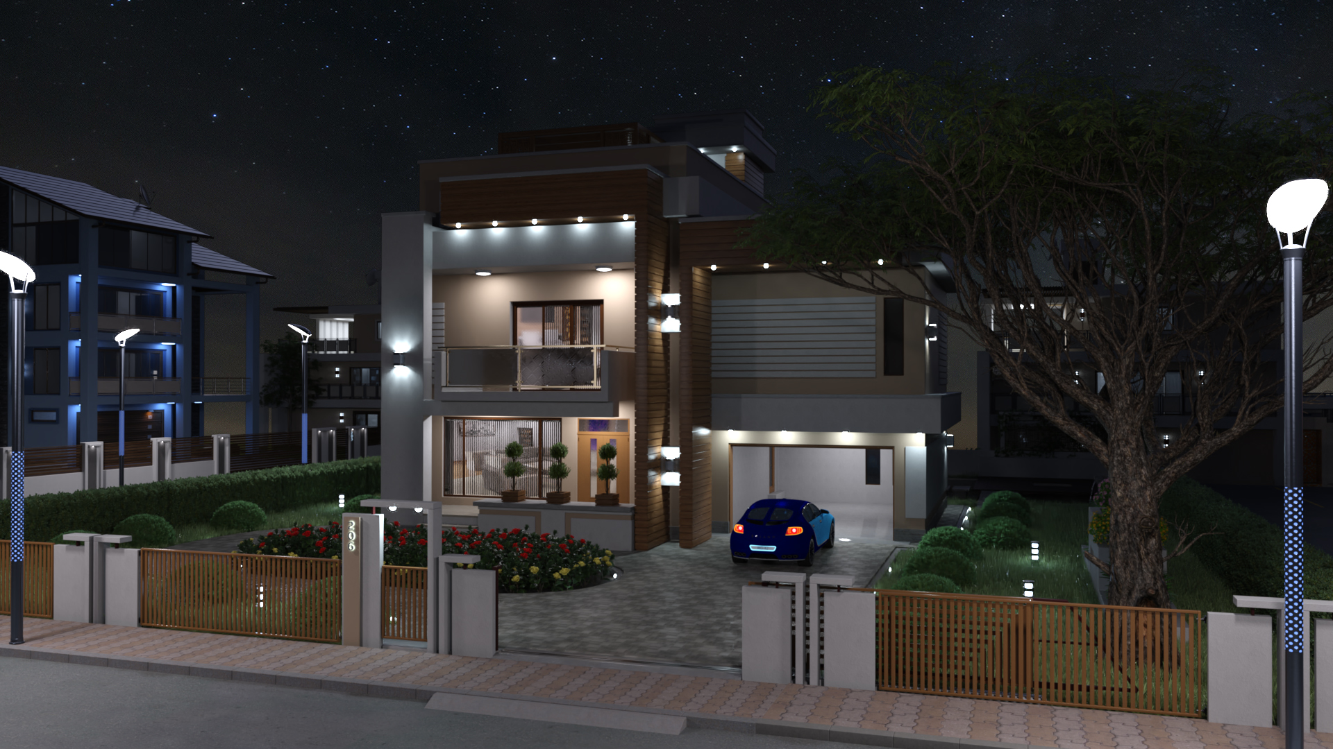 Modern House 4 | Daz 3D