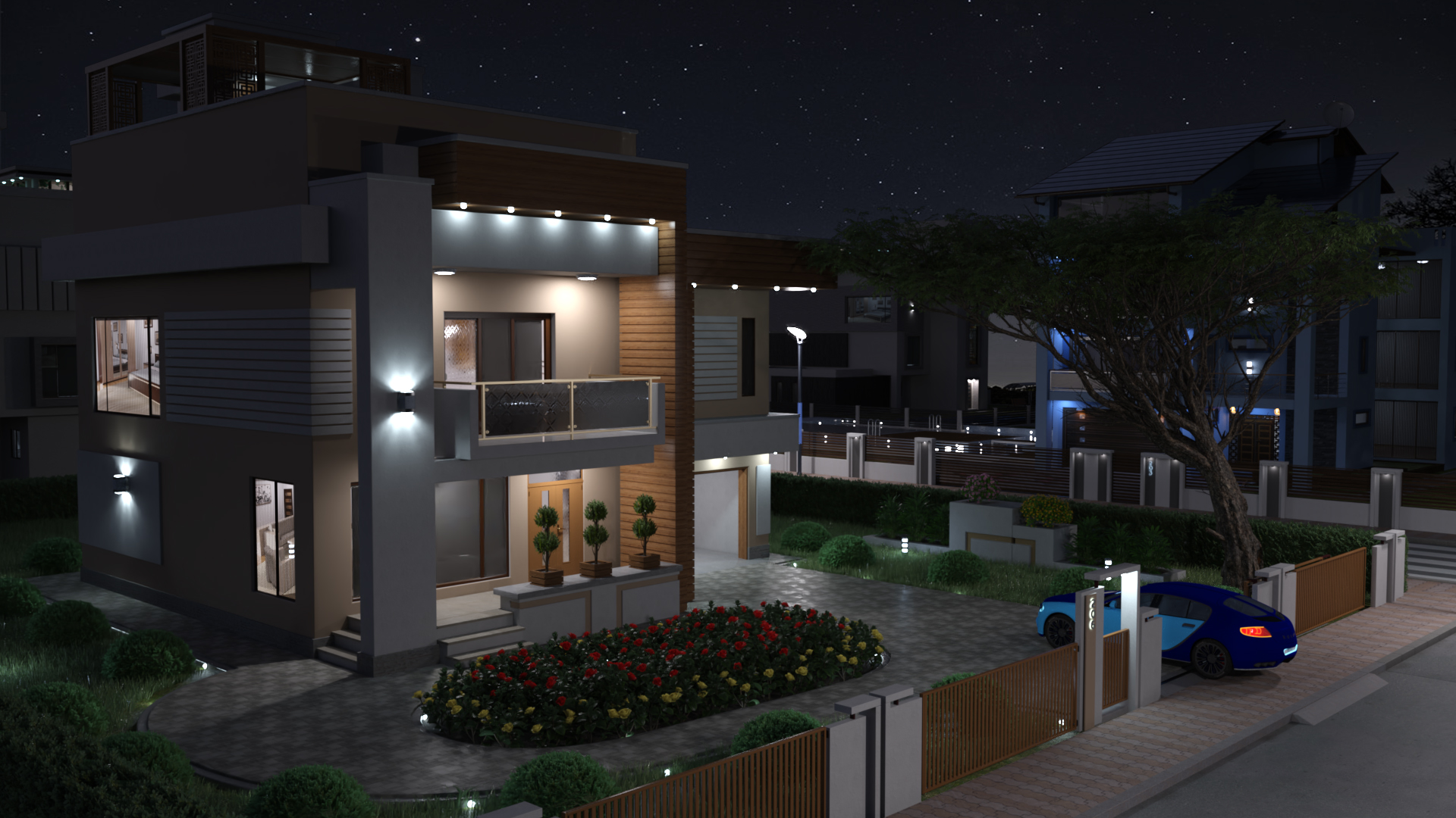 Modern House 4 | Daz 3D
