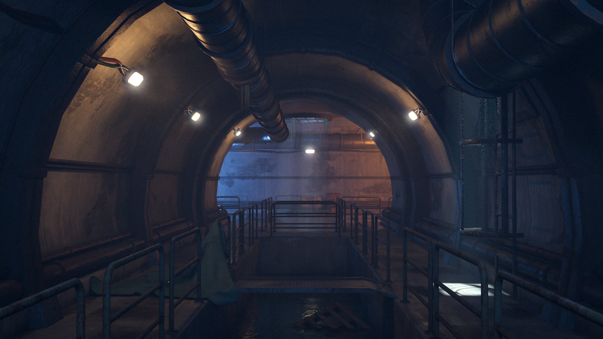 Cold Underground - Modular | Daz 3D