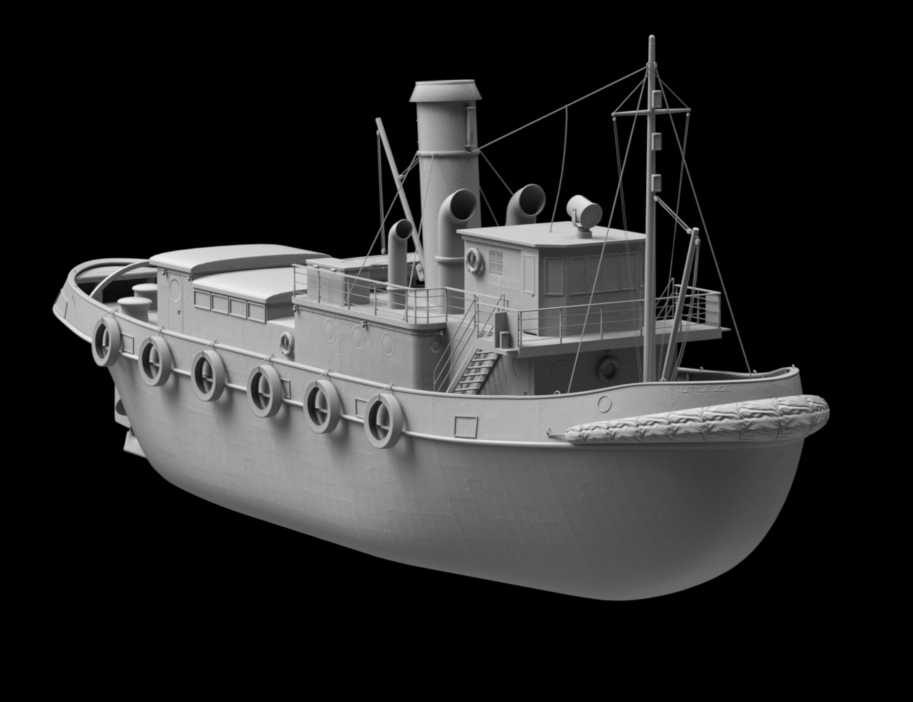 Little Joe Tug | Daz 3D