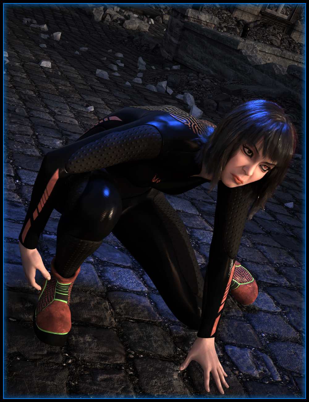 NDD CyberDream Angele for Genesis 9 | Daz 3D