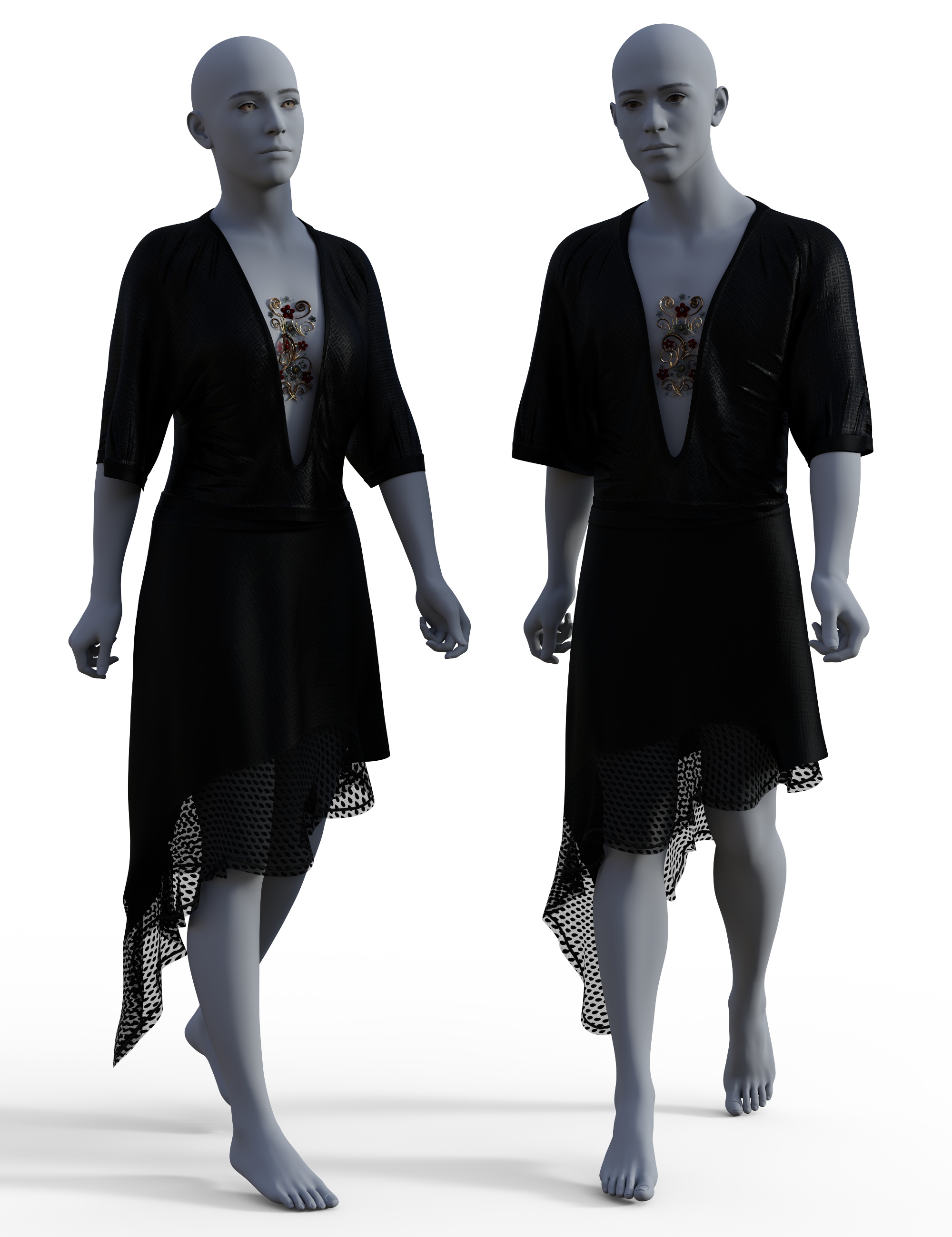 dForce Sofia Outfit for Genesis 9 | Daz 3D