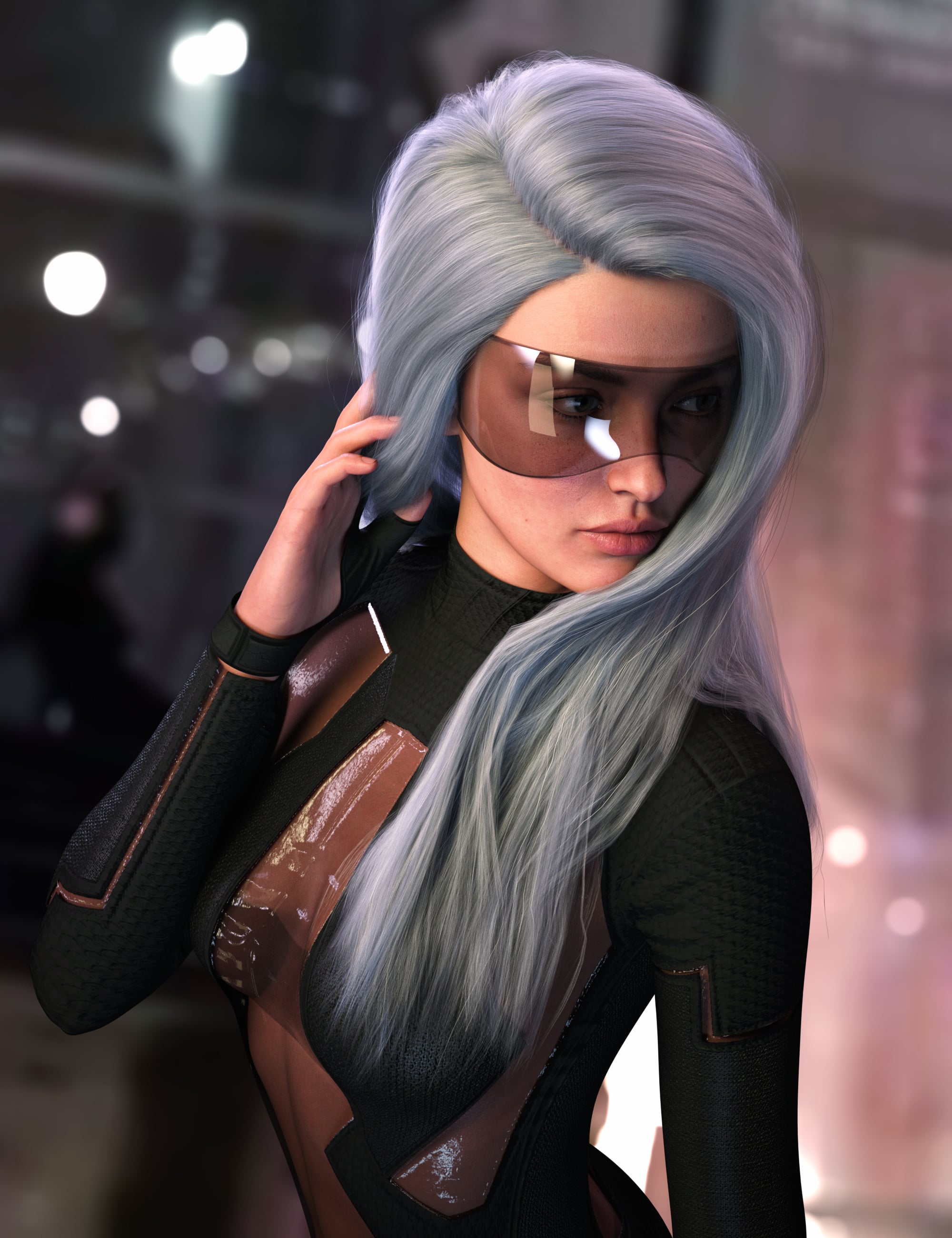 FE Elegant Hair for Genesis 8 and 8.1 Female | Daz 3D