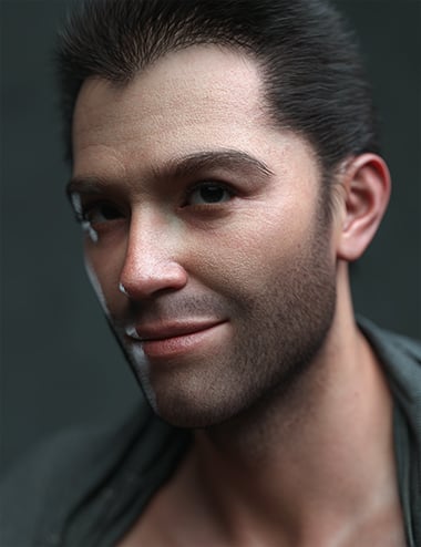 LI 5 O'Clock Shadow for Genesis 9 | Daz 3D