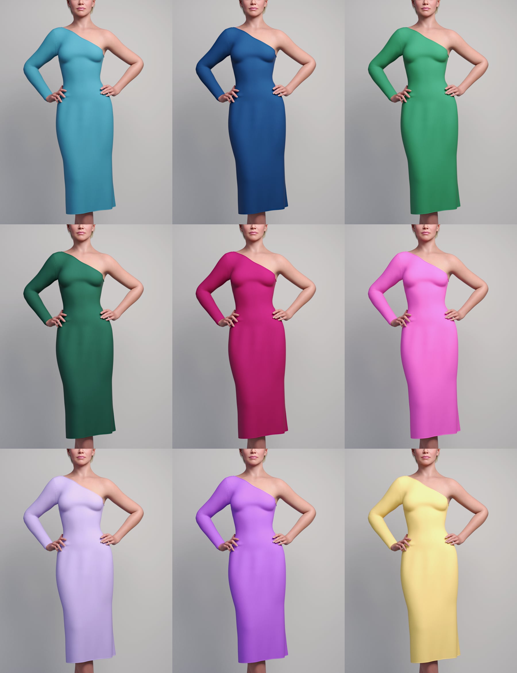 Evening Wardrobe Bundle | Daz 3D