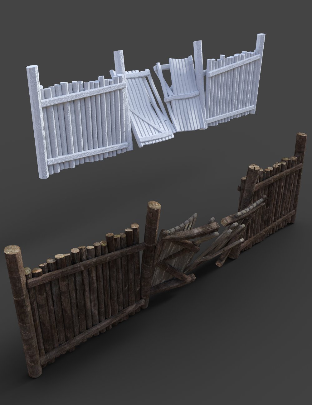 Medieval Battering Rams | Daz 3D