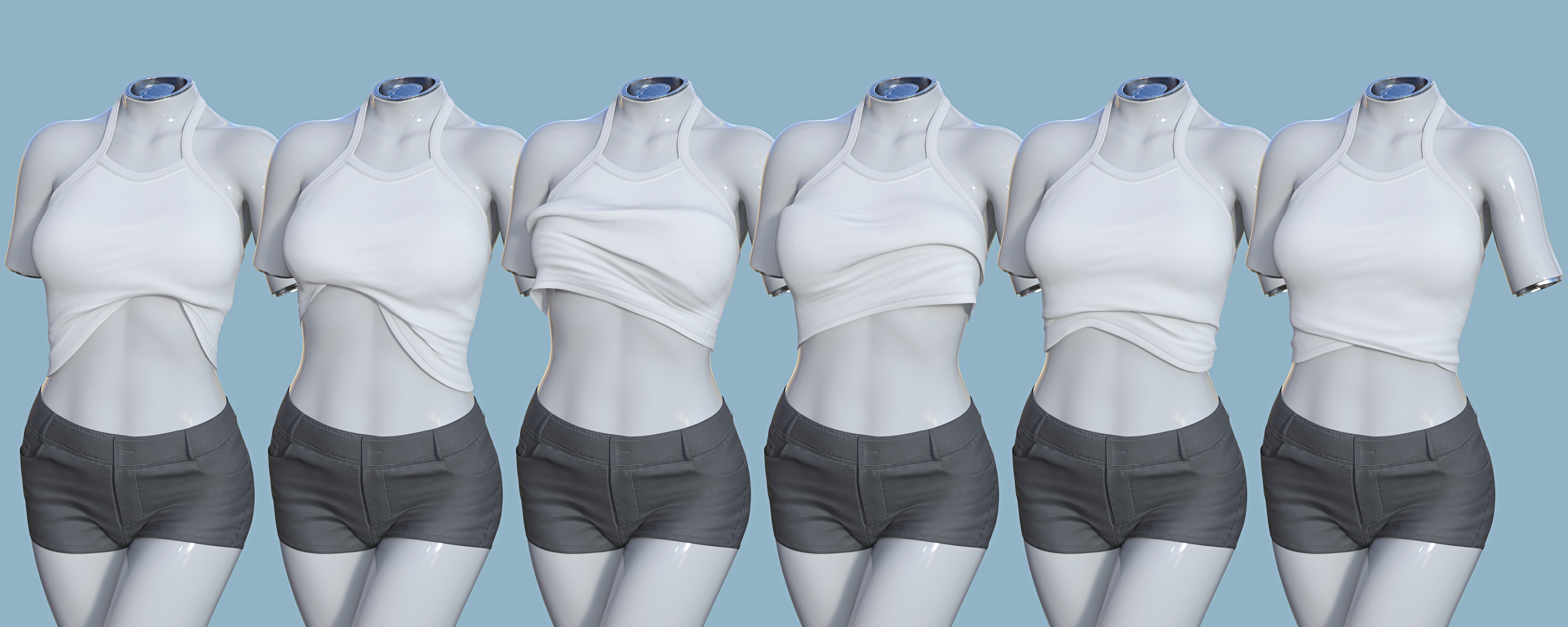 Su Summer Cool Set With Dforce For Genesis 8 8 1 And 9 Daz 3d
