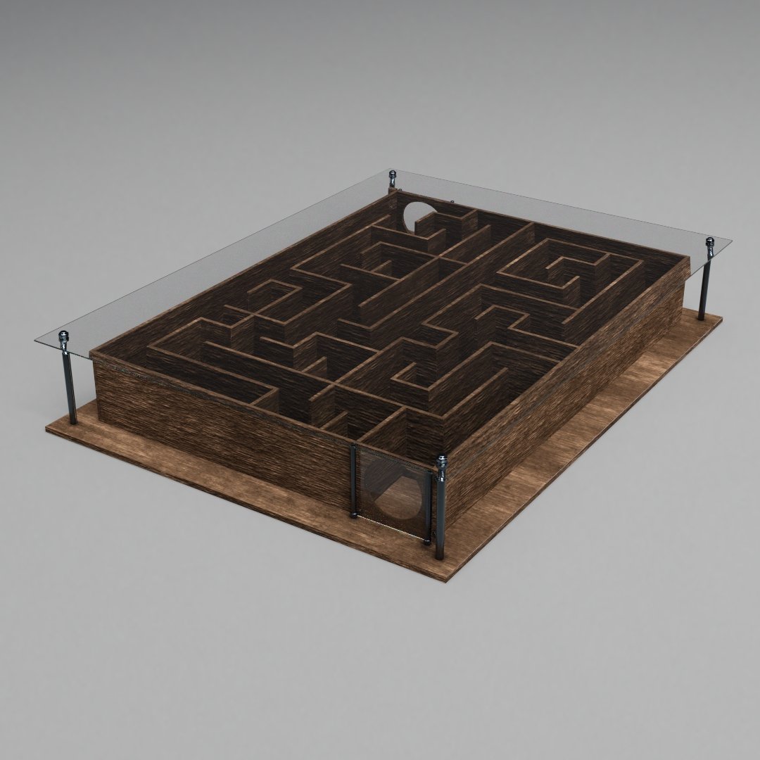 Small Lab Maze for Mouse | Daz 3D