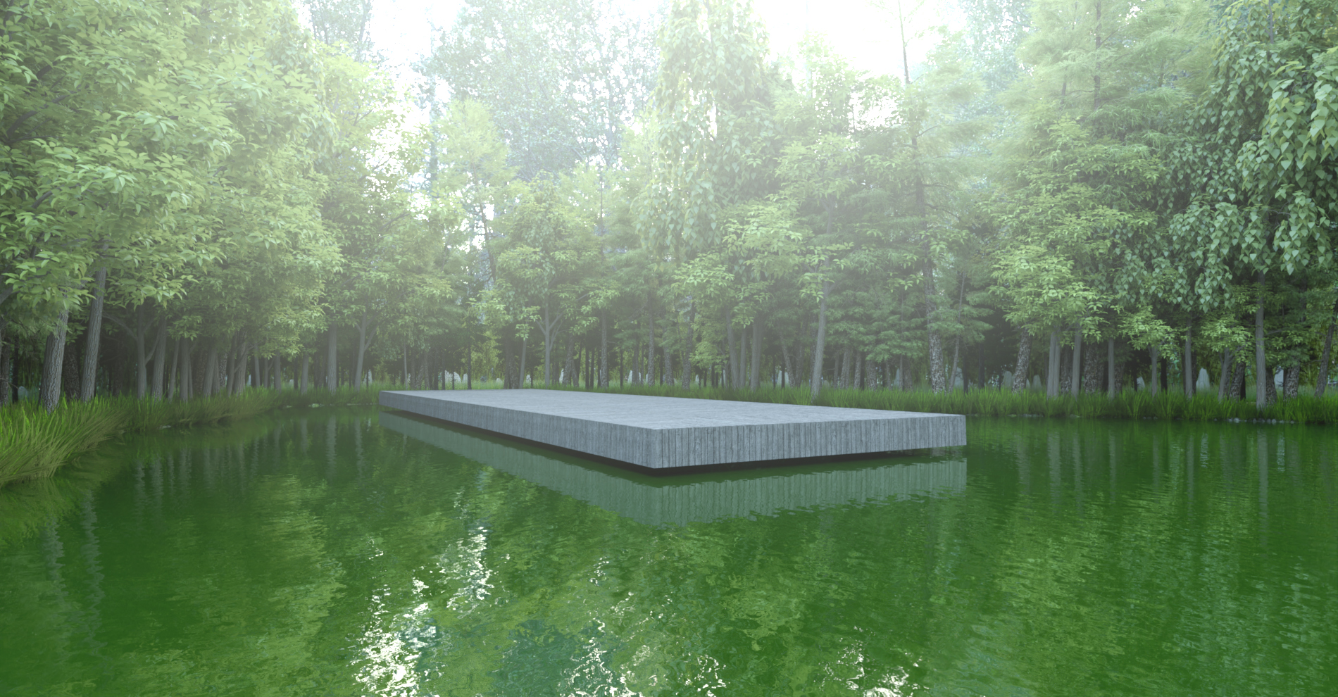 Tiny Lake Cabin | Daz 3D