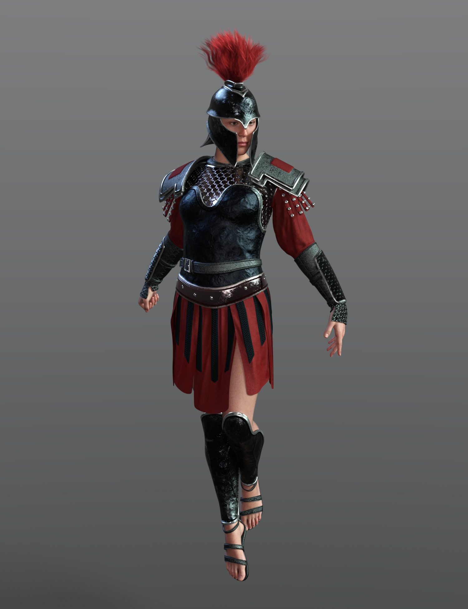 dForce SPR Battle Armour Suit for Genesis 9 | Daz 3D