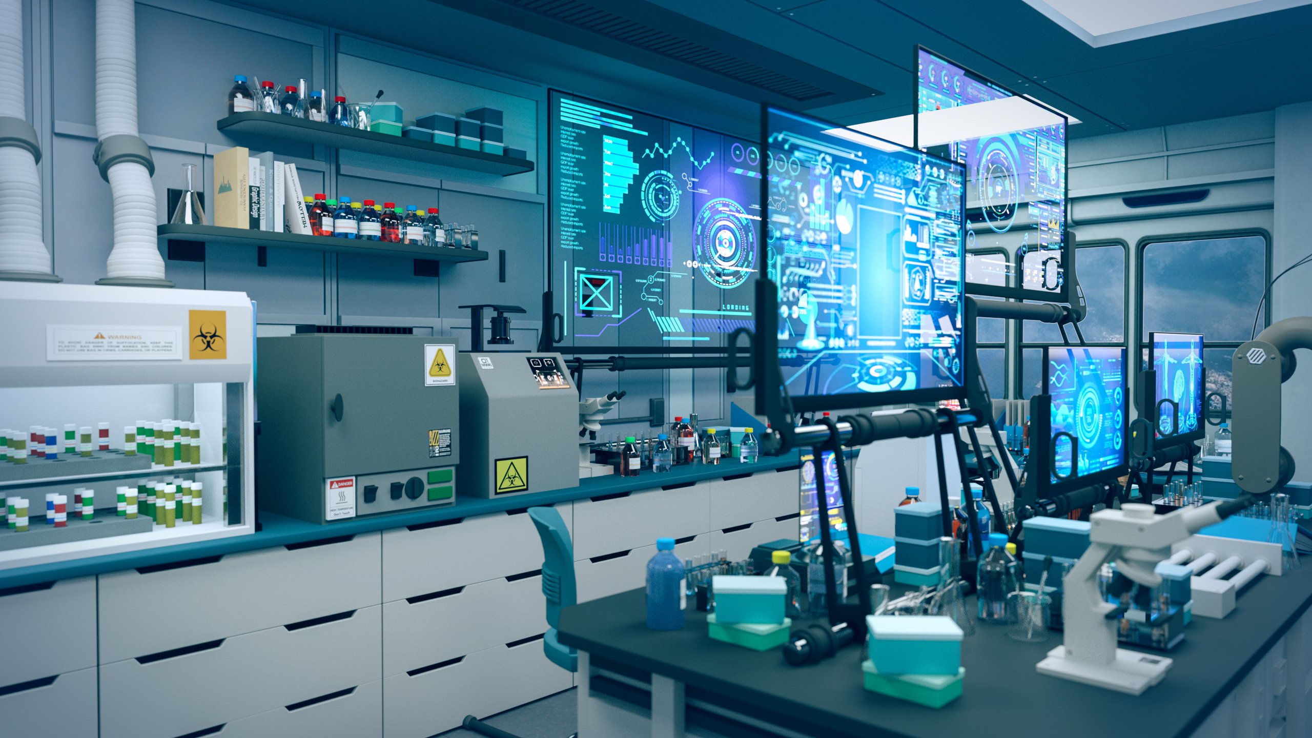 Sci-Fi Marine Research Lab | Daz 3D