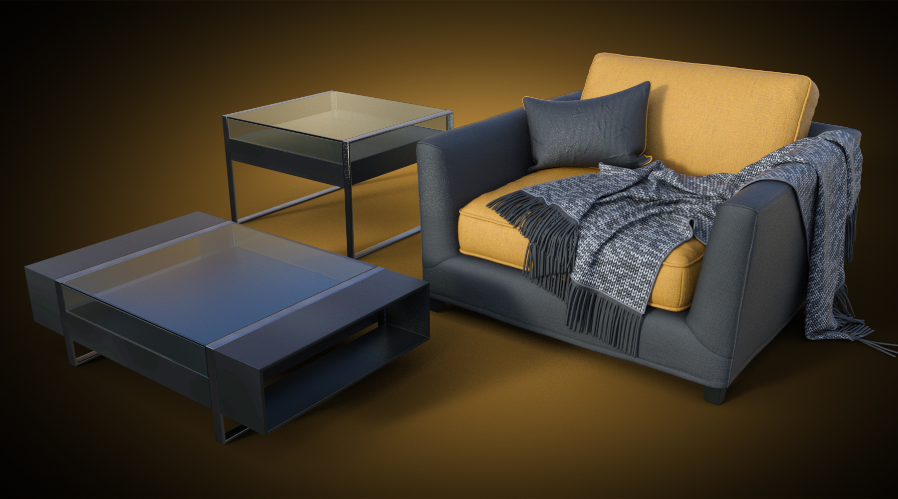 B.E.T.T.Y. Living Room Props | Daz 3D