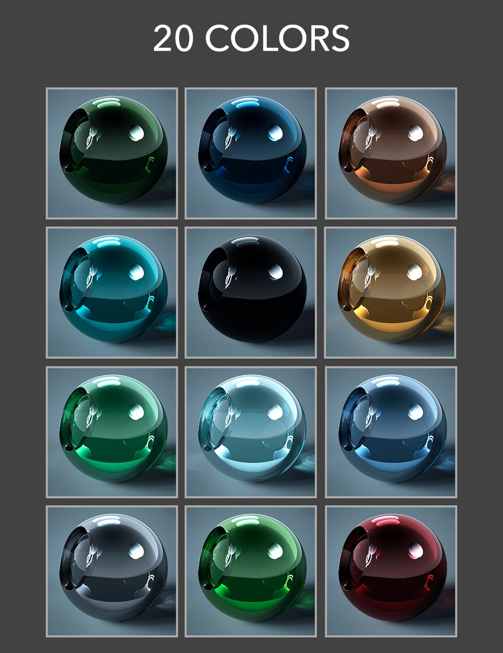 Glassware Shaders | Daz 3D