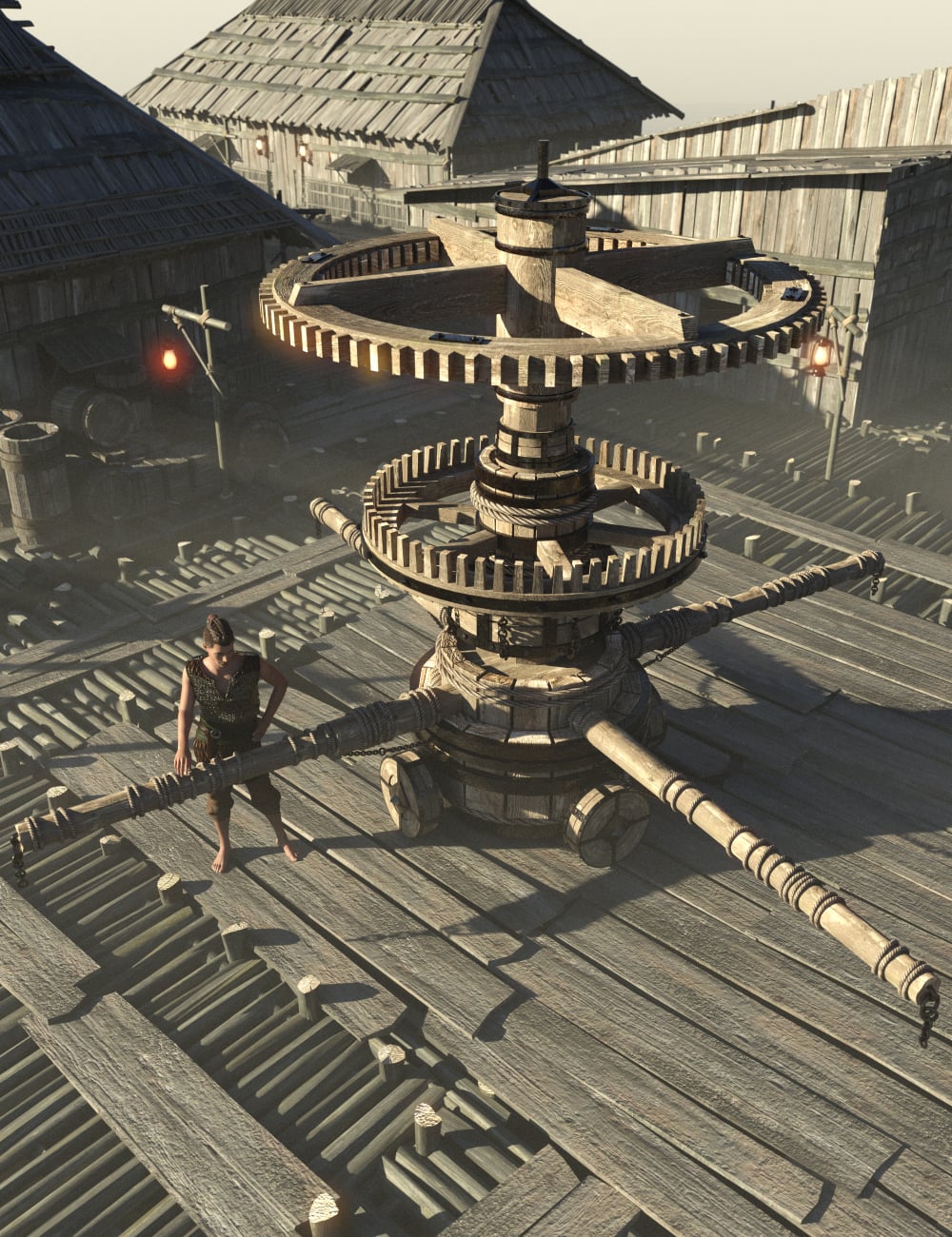 Medieval Machinery | Daz 3D