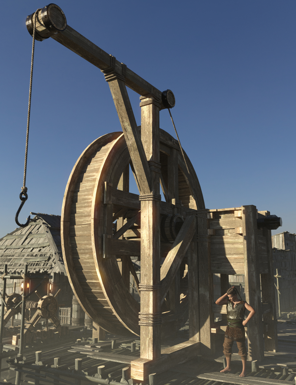 Medieval Machinery | Daz 3D