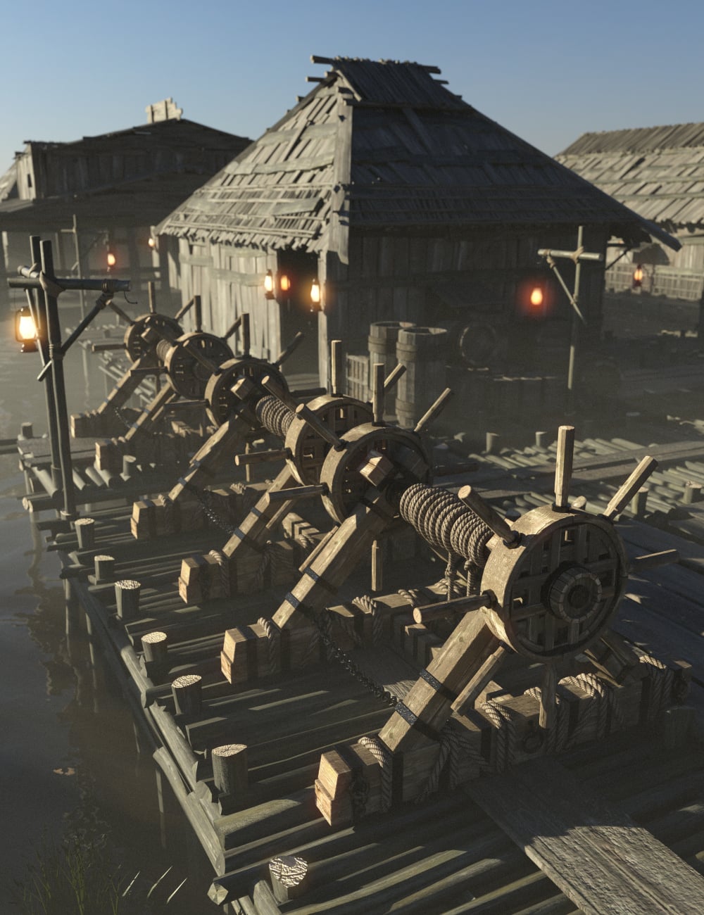 Medieval Machinery | Daz 3D