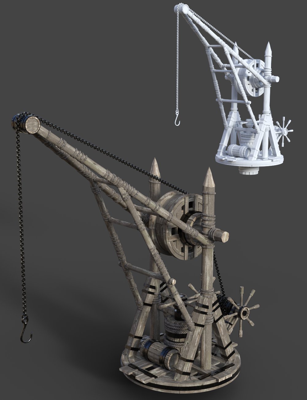 Medieval Machinery | Daz 3D