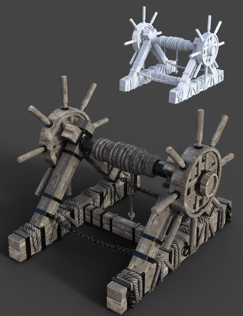 Medieval Machinery | Daz 3D