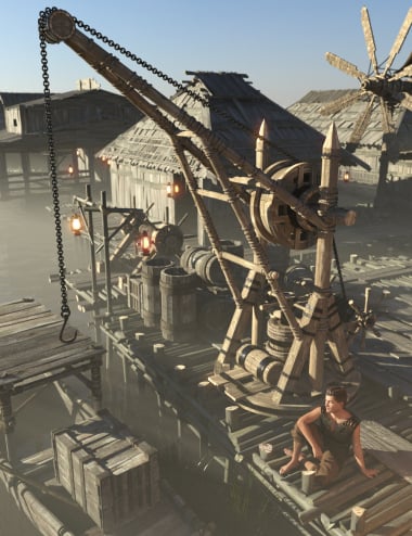 Medieval Machinery | Daz 3D