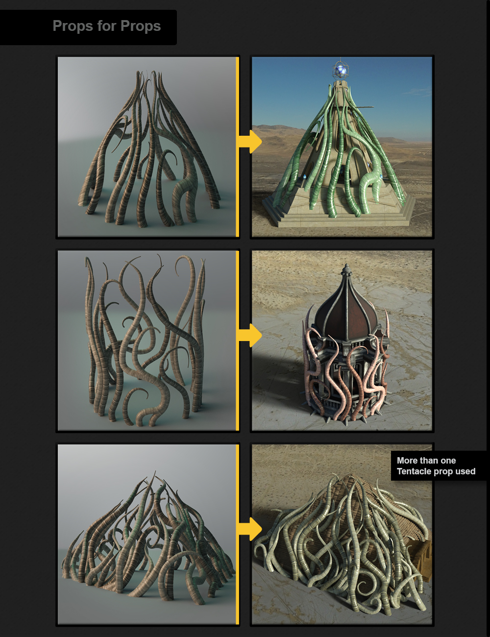 Tentacle Dimension | Daz 3D