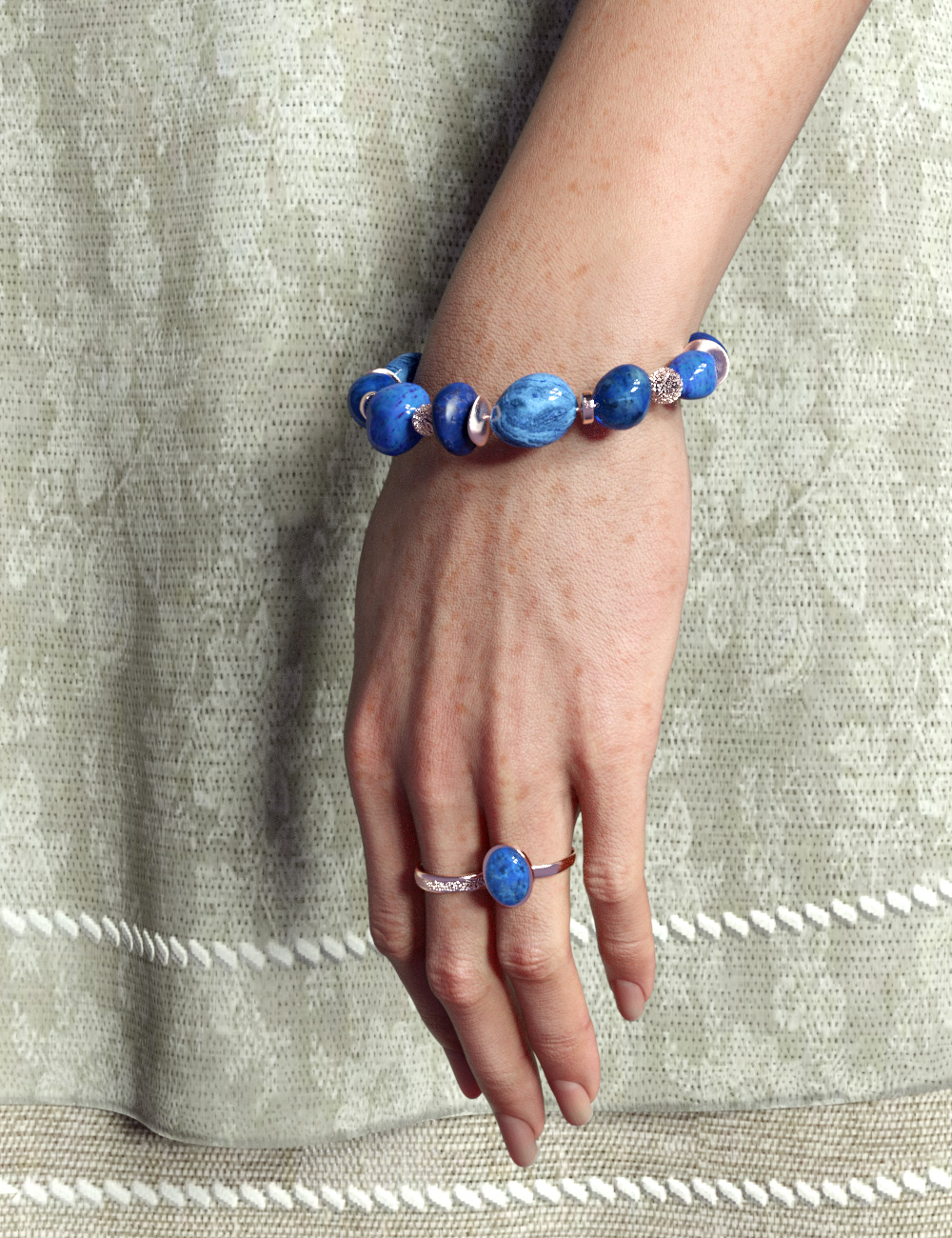 Mixed Gems Jewelry Set for Genesis 9 | Daz 3D