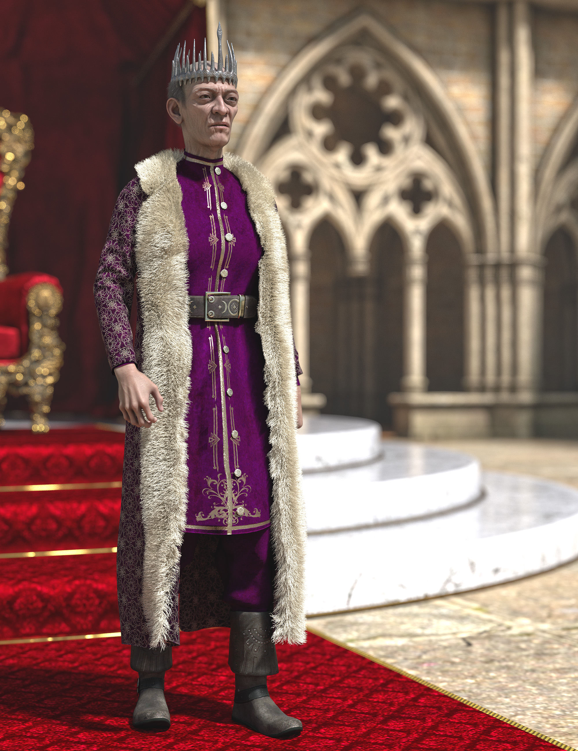 Mad King for Genesis 9 Bundle | Daz 3D