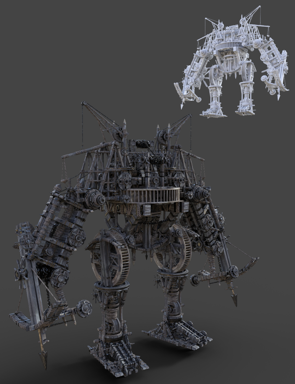 Medieval Behemoths | Daz 3D