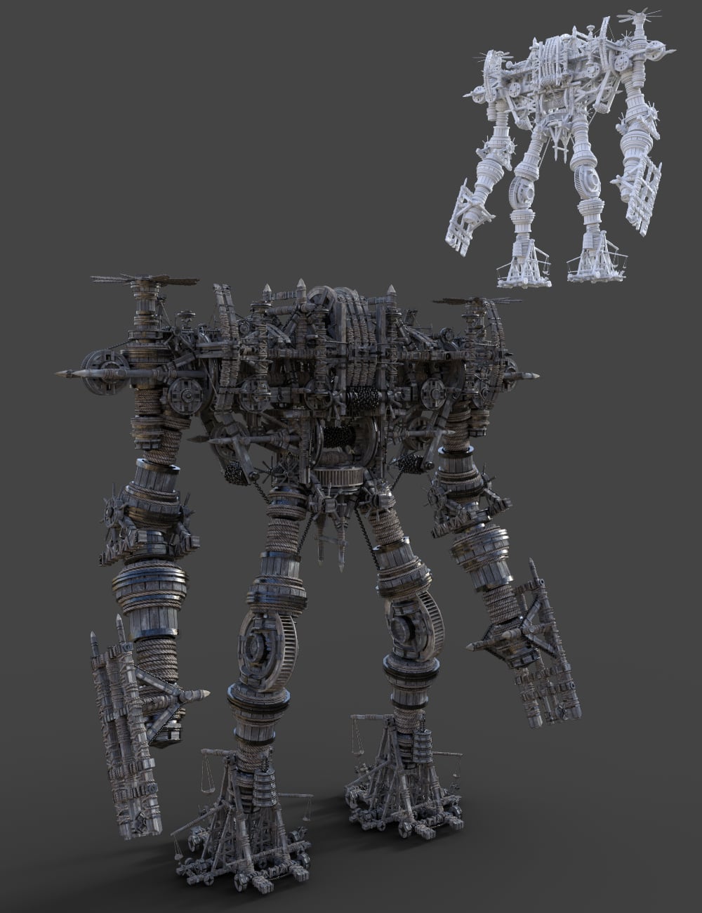 Medieval Behemoths | Daz 3D