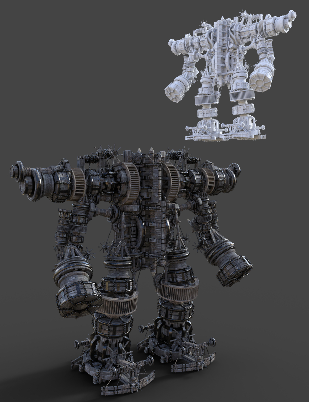 Medieval Behemoths | Daz 3D