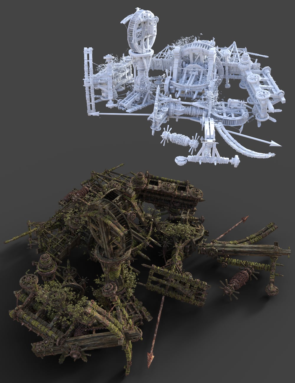 Medieval Behemoths | Daz 3D