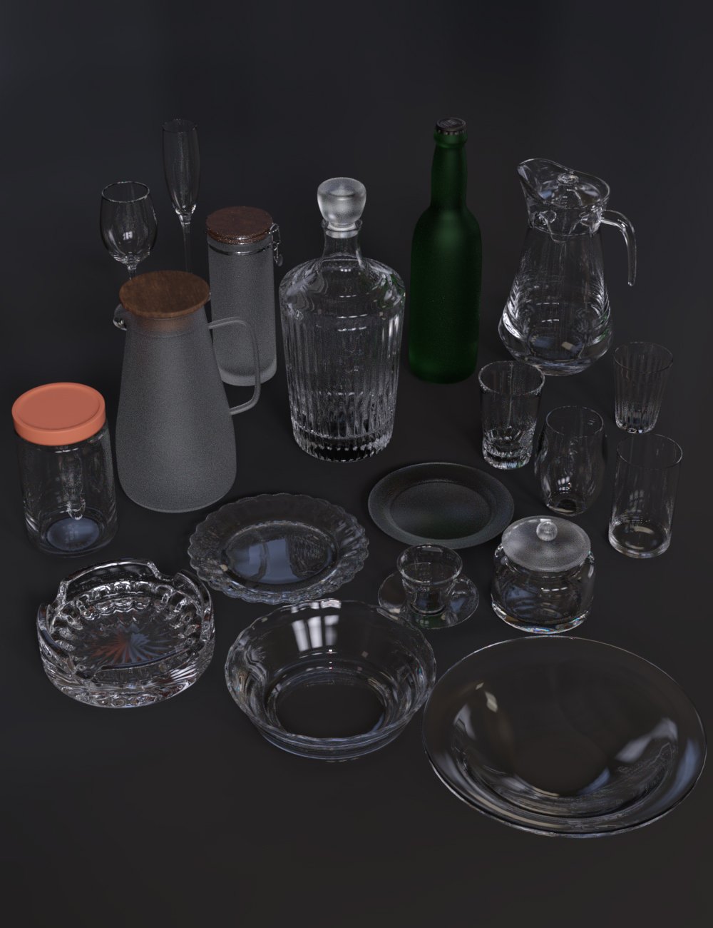 Fill Your House: Bar Bundle | Daz 3D