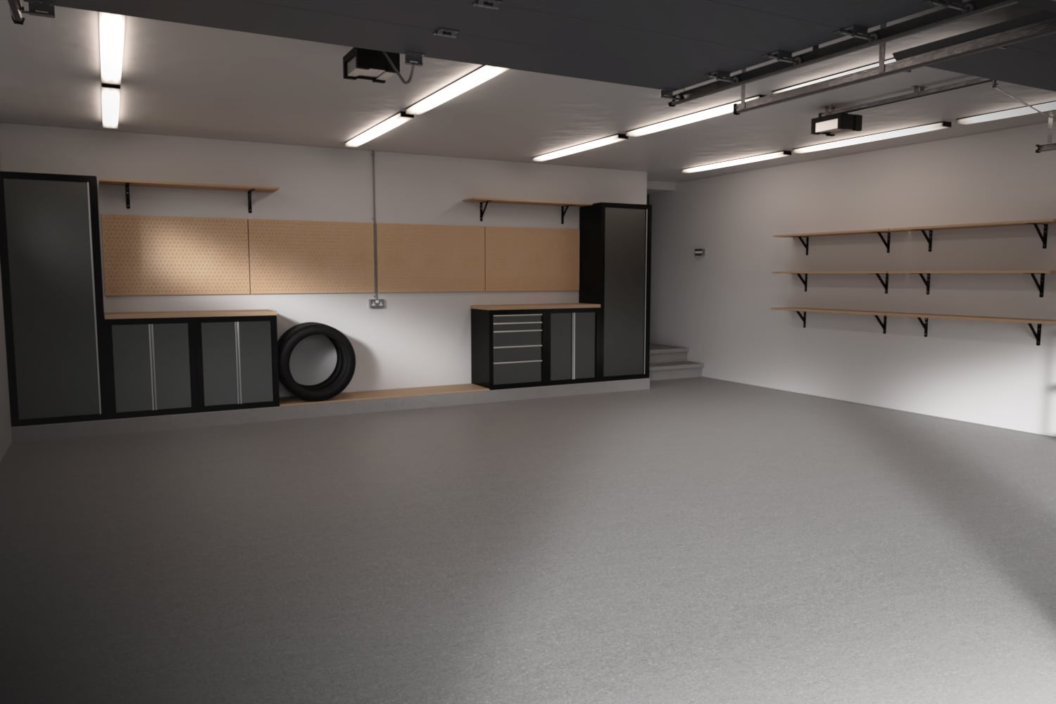 The Modern Home Garage | Daz 3D