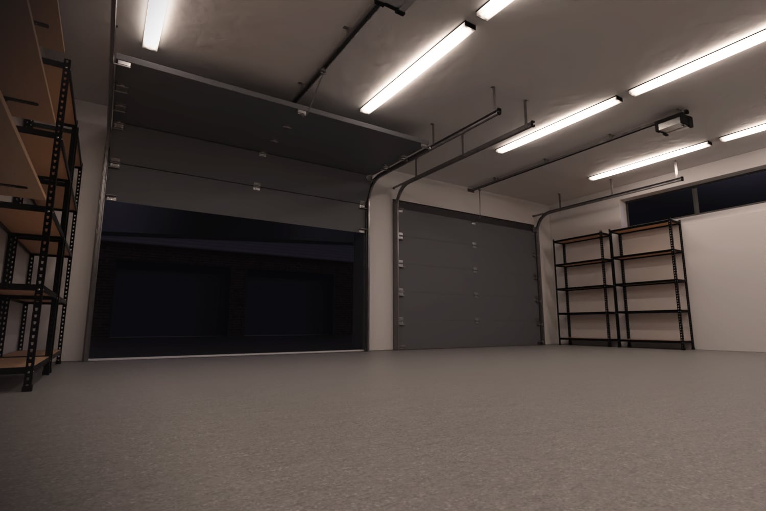 The Modern Home Garage | Daz 3D