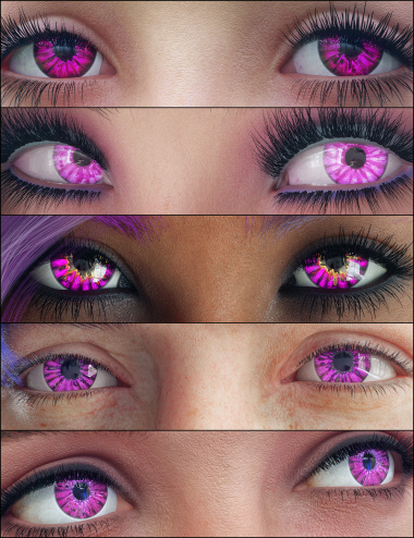 MMX Beautiful Eyes Set 12 for Genesis 9 | Daz 3D