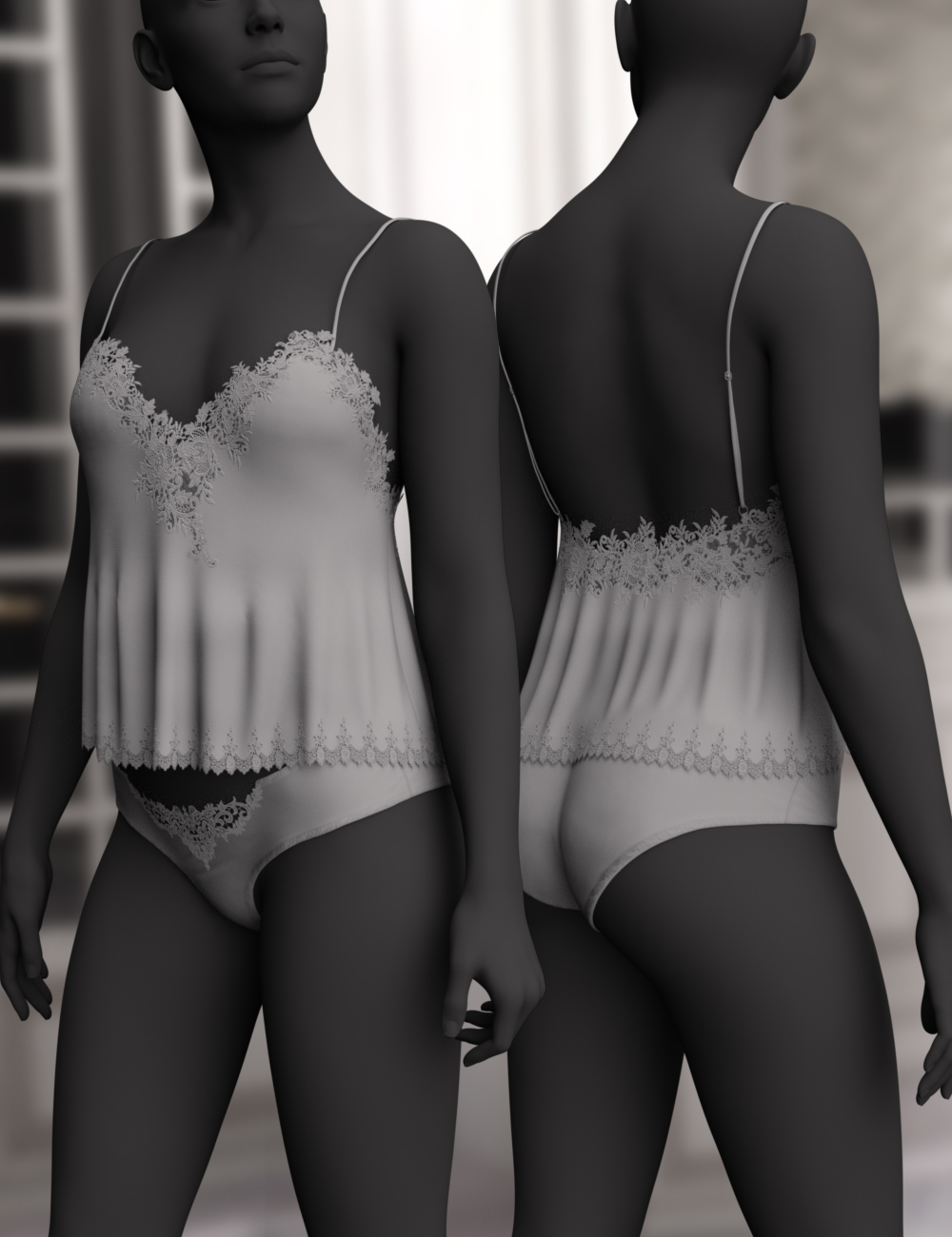 dForce CB Phoebe Clothing Set for Genesis 9 | Daz 3D