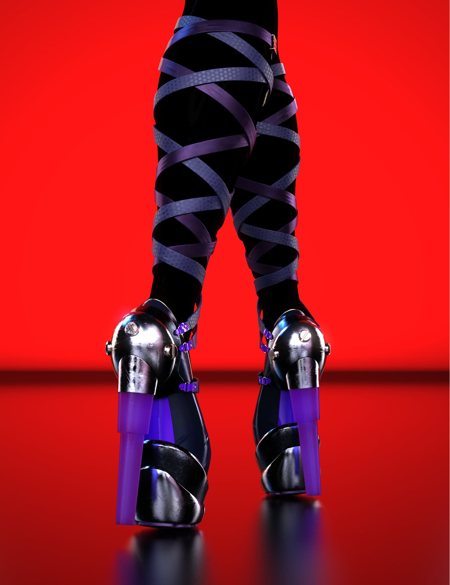 HM Lightstalker Shoes for Genesis 9 | Daz 3D