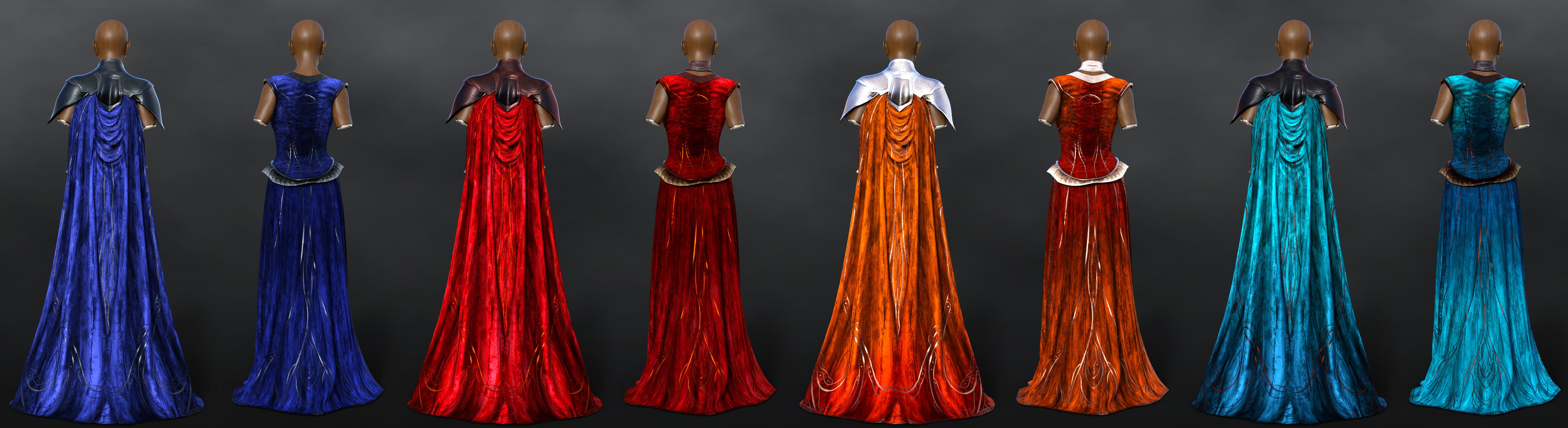 dForce War Witch Bundle for Genesis 8 and 8.1 | Daz 3D