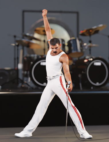 Classic Rock Poses for Genesis 9, 8, and 3 | Daz 3D